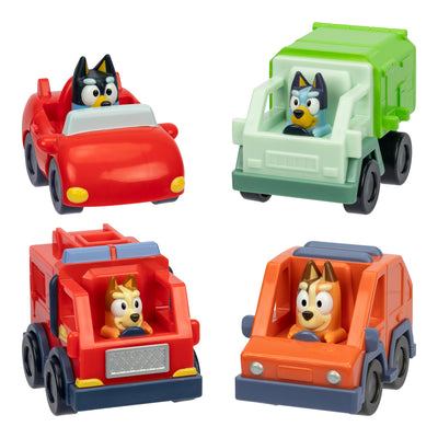 Bluey S12 Mini Racers assorted vehicles - Warrnambool Toys and Baby