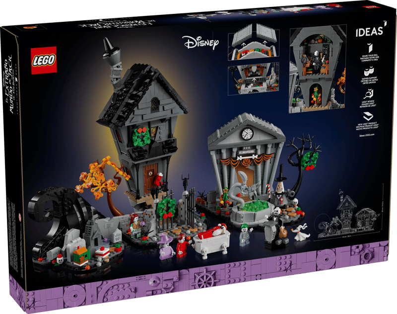 Lego 21351 Tim Burton's The Night Before Christmas - Warrnambool Toys ...