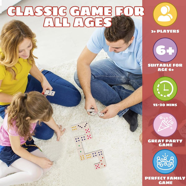Mier Edu Travel Game Dominoes - Warrnambool Toys and Baby
