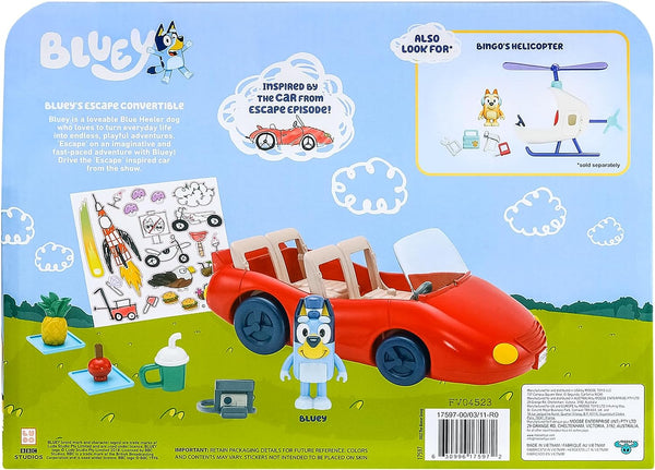 Bluey S9 Blueys Escape Convertible - Warrnambool Toys and Baby