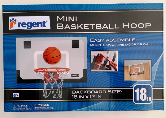 Regent Door Mounted Mini Basketball Hoop - Warrnambool Toys and Baby