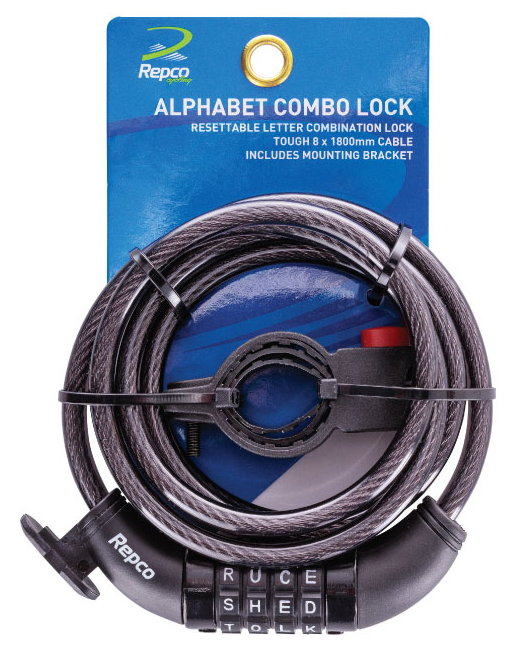 Repco Bike Alphabet Combo Lock - Warrnambool Toys and Baby