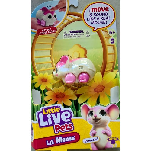Little Live Pets Lil Mouse - Sweetie - Warrnambool Toys and Baby