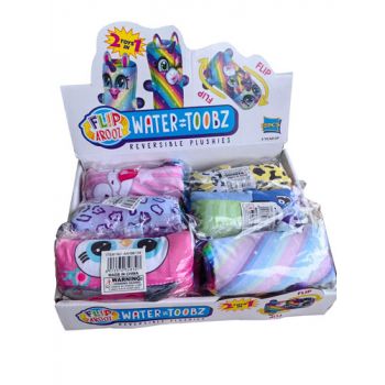 Water Toobz Reversible Plushie assorted designs - Warrnambool Toys and Baby