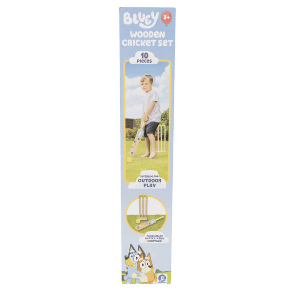 Bluey Wooden Cricket Set - Warrnambool Toys and Baby
