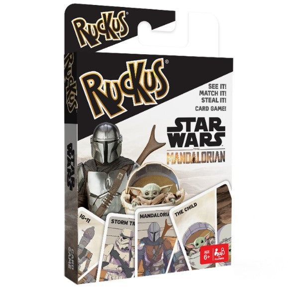 Ruckus Card Game - Star Wars The Mandalorian - Warrnambool Toys and Baby