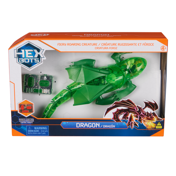 Hex Bot Dragon Assorted Colours battery included - Warrnambool Toys and ...