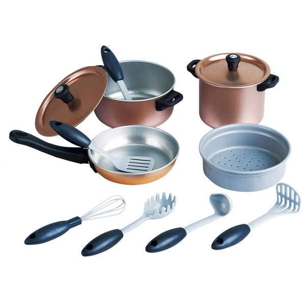 PLAYGO TOYS ENT. LTD. Chef's Collection Metal Cookware 12pc ... PLAYGO TOYS ENT. LTD. Chef's Collection Metal Cookware 12pc ...