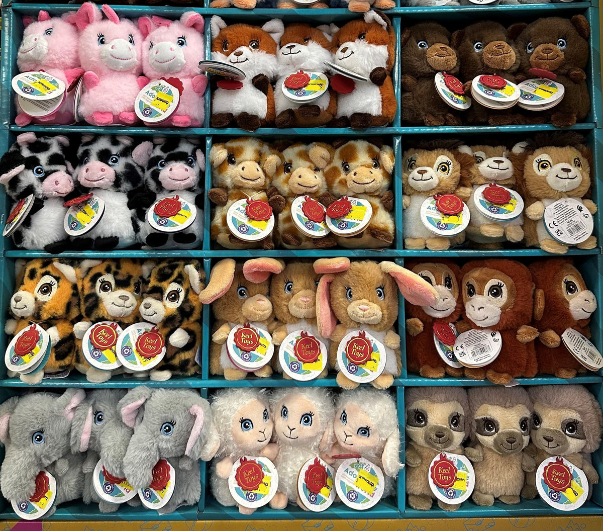 Keeleco Mini Adoptable World 10cm Plush Assorted - Warrnambool Toys and Baby